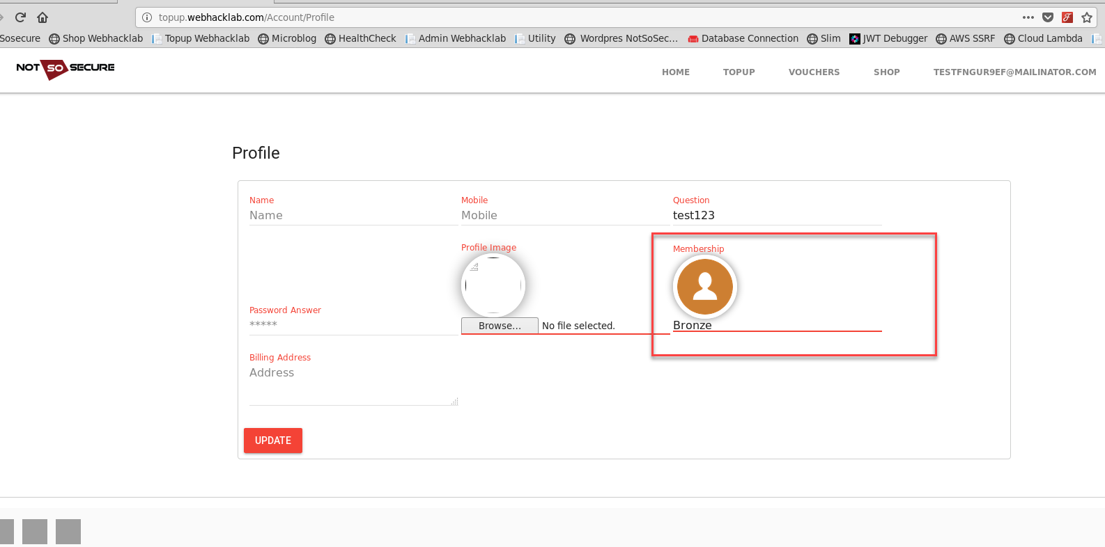Mass Assignment - Understanding Web Security - Command Line Security
